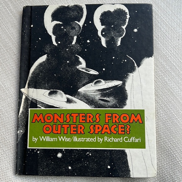 Other | William Wise Monsters From Outer Space Childrens Book 1978 ...